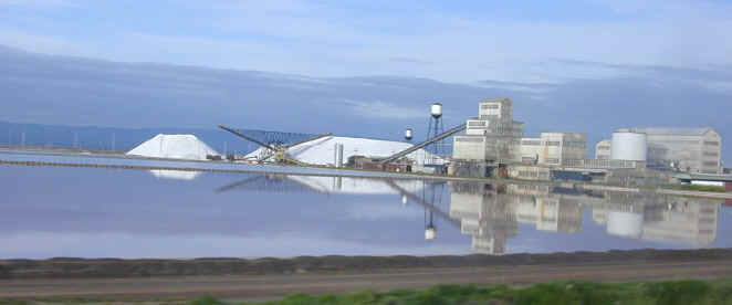 View from the Ace Train - Salt Factory